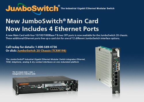 A new Main Card with four 10/100/1000Base-T Ethernet Ports- TC ...